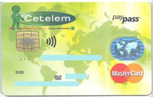 Bank Card: Map 2 (Cetelem, RomaniaCol:RO-MC-0068.03