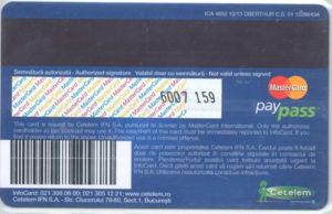Bank Card: Flanco People (Cetelem, RomaniaCol:RO-MC-0070.02