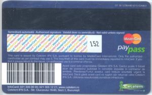 Bank Card: Flanco People (Cetelem, RomaniaCol:RO-MC-0070.06