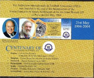 Stamp: George Best (Dominica(FIFA, cent.) Mi:DM BL503,Sn:DM 2519,Yt:DM ...