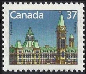 Stamp: Parliament (Canada(Definitives 1985-2000) Mi:CA 1070F,Sn:CA ...
