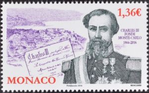 Stamp: Monte Carlo, founded by Prince Charles III (MonacoMi:MC 3287,Yt ...