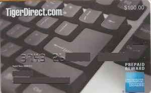 Bank Card: American Express for TigerDirect (American Express, United ...