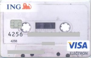 Bank Card: Tape (ING Bank, RomaniaCol:RO-VE-0069