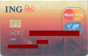 Bank Card: Ing (ING Bank, RomaniaCol:RO-MC-0048.04