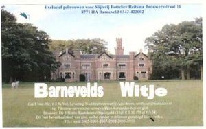 Drink Label: Barnevelds Witje (Stadsbierbrouwerij Apeldoorn, NetherlandsCol:NL-BEER-004854