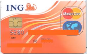 Bank Card: Orange (ING Bank, RomaniaCol:RO-MC-0020.02