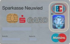 Bank Card: Sparkasse Neuwied - ec 02 (Sparkasse Neuwied, Germany ...
