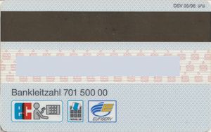 Bank Card: Stadtsparkasse Munchen - S card (Stadtsparkasse München ...