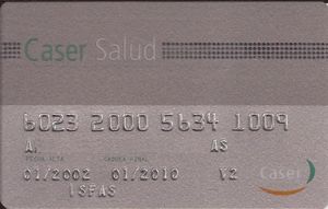 Tarjeta Funcional: Caser Salud ISFAS (Insurance, España(Caser Salud ...