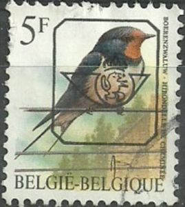 Stamp: Barn Swallow (Hirundo rustica) (Belgium(Birds of Buzin ...