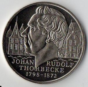 Coin: 2½ Ecu (200th Birtday Statesman Johan Rudolph Thorbecke ...