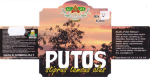 Drink Label: Putos. Stiprus tamsus alus (UAB Su Puta, LithuaniaCol:LT ...
