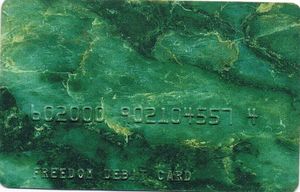 Tarjeta de Banco: Freedom Debit Card (MasterCard International, Estados ...