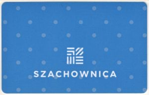Gift Card: Blue card with spotted pattern (Szachownica, Poland ...