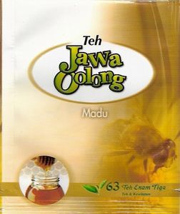 Tea Bag: Teh Jawa Oolong Madu, dif logo (63 Teh Enam Tiga, Indonesia ...