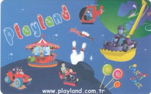 Functional Card: Playland (Games Centers, Amusement Parks, Türkiye ...