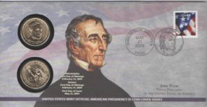 Moneda: 1 Dollar (10 th president John Tyler 1841-1845) (Estados Unidos ...