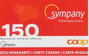 Gift Card: Sympany 15-931 (Groupe Coop, Switzerland(Specific Card) Col ...