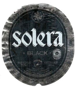 Etiqueta de bebida: Solera Negra (Cervecería Polar, S.A., VenezuelaCol ...