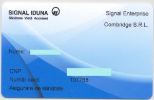 Functional Card: Signal Iduna - Signal Enterprise (Insurance, Romania ...