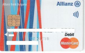 Bank Card: Allianz Bank MasterCard White - 07/13 (Allianz Bank Bulgaria ...