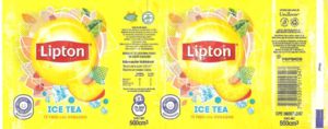 Drink Label: Lipton - Ice Tea Durazno (Lipton-Pepsico de Venezuela ...