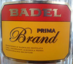 Drink Label: Prima Brand (Badel 1862 d.d., CroatiaCol:HR-COGNA-000001