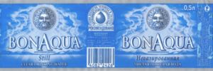 Drink Label: Bonaqua (Coca-Cola HBC Eurasia, RussiaCol:RU-WATER-000127