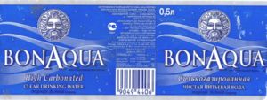 Drink Label: Bonaqua (Coca-Cola HBC Eurasia, RussiaCol:RU-WATER-000129