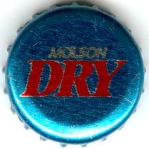 Bottle Cap: Molson Dry (Molson Breweries of Canada, CanadaCol:BE-CA-00294