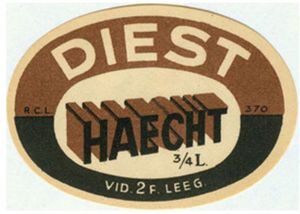 Drink Label: Haecht Diest (Haacht, BelgiumCol:BE-BEER-007309