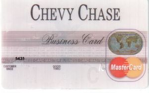 Bank Card: Chevy Chase (Chevy Chase Bank FSB, United States of ...