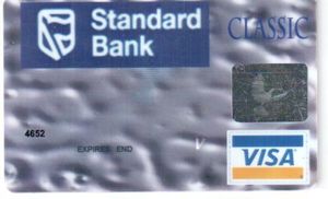 Bank Card: Standard Bank Classic (Standart Bank, United States of ...