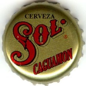 Bottle Cap: Sol Caguamon (Cerveceria Moctezuma Cuauhtémoc S.A. de C.V ...