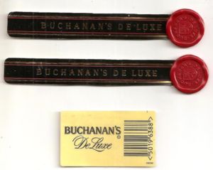 Drink Label: Bucanan's de Luxe Envejecido 12 years (James Buchana's ...