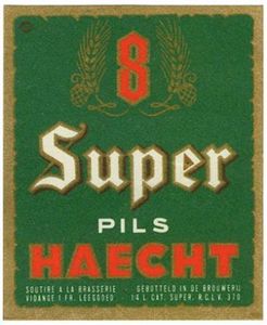 Drink Label: Haecht Super Pils (Haacht, BelgiumCol:BE-BEER-007443