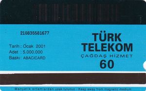 Phonecard: TEF (Turk Telekom, Türkiye (Turkey)(Folk Instruments) Col:TR ...