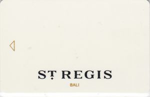 Hotel Card: St. Regis Bali (St. Regis, IndonesiaCol:INA-00838