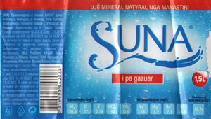 Drink Label: Suna non sparkling (Vazar, North MacedoniaCol:MK-WATER-000020
