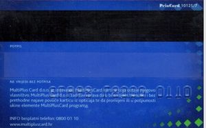 Gift Card: MultiPlus Card (MultiPlusCard, Croatia(MultiPlusCard) Col:HR ...