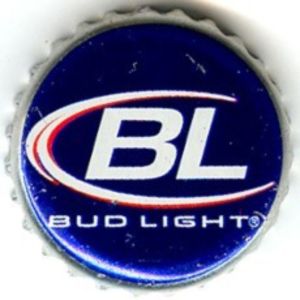 Bottle Cap: Bud Light (Anheuser-Busch Inc., United States of AmericaCol ...