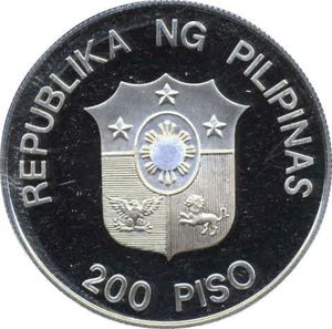 Coin: 200 Piso (World Wildlife Fund) (Philippines) (1946~Today ...