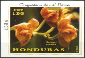 Stamp: Mormodes aromatica (Honduras(Orchids) Mi:HN BL72,Sn:HN C1130,Yt ...