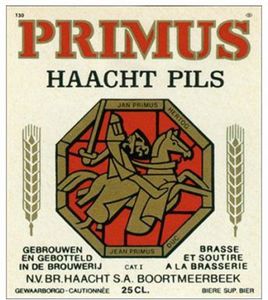 Drink Label: Primus Haacht Pils (Haacht, BelgiumCol:BE-BEER-007568