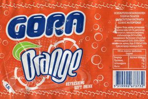 Etiqueta de bebida: Gora orange (Koding Gorska, Macedonia del NorteCol ...
