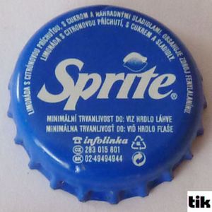 Bottle Cap: Sprite (Coca-Cola HBC Česká republika, s.r.o, Czech ...