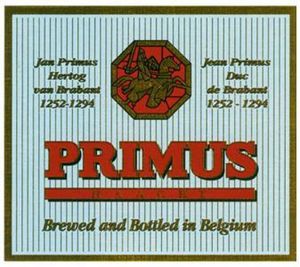 Drink Label: Primus Haacht (Haacht, BelgiumCol:BE-BEER-007606
