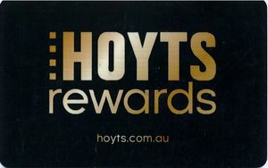 Functional Card: Hoyts Rewards (Black) (Cinema, Australia(Hoyts) Col:AU ...