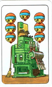 Game Card: 7 - Signal Box (Playing Cards - Trains(CZ - Hrací karty ...